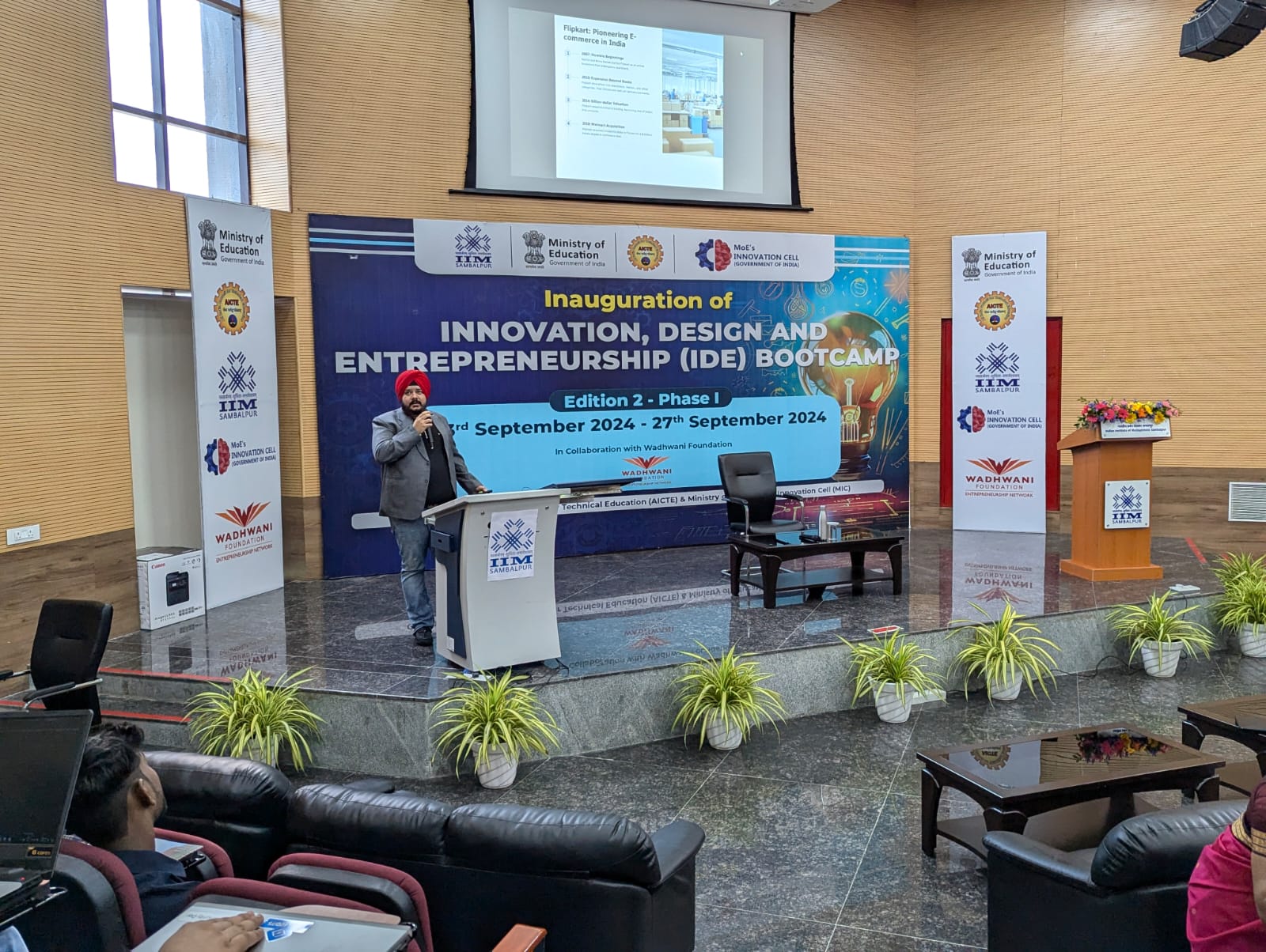 IDE Bootcamp organized by AICTE, MoE's Innovation Cell - IEM Group